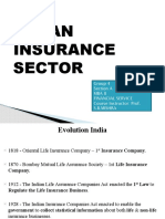 Overview of Insurance Sector India | PDF | Insurance | Life Insurance