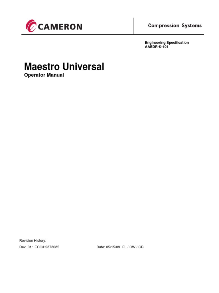 Maestro Universal Operator Manual | PDF | Usb Flash Drive | Menu ...