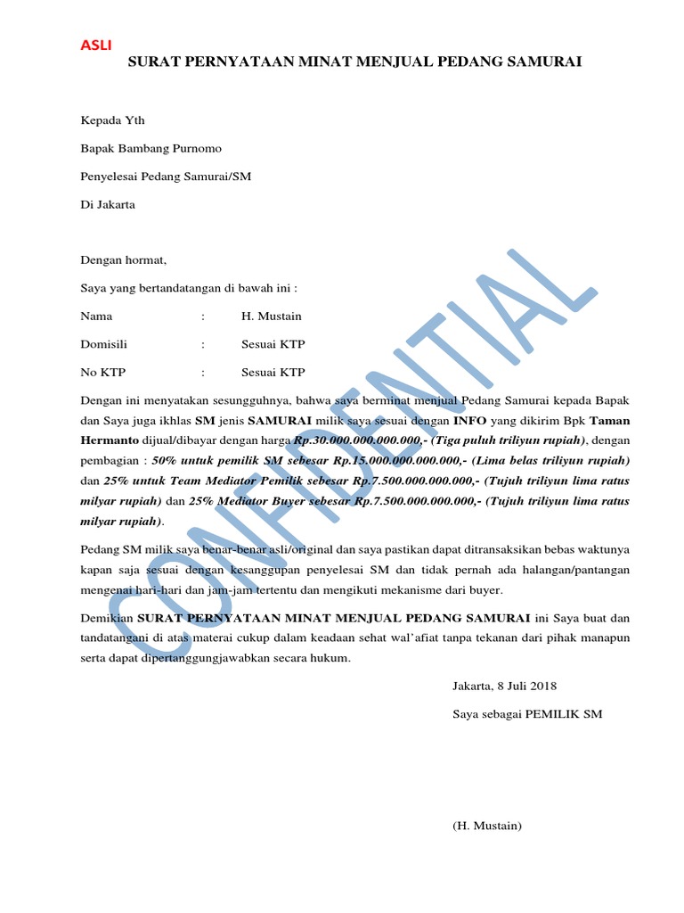 FORM SPJ Dan SKBS MUSTAIN YUSUF SEMARANG PDF | PDF