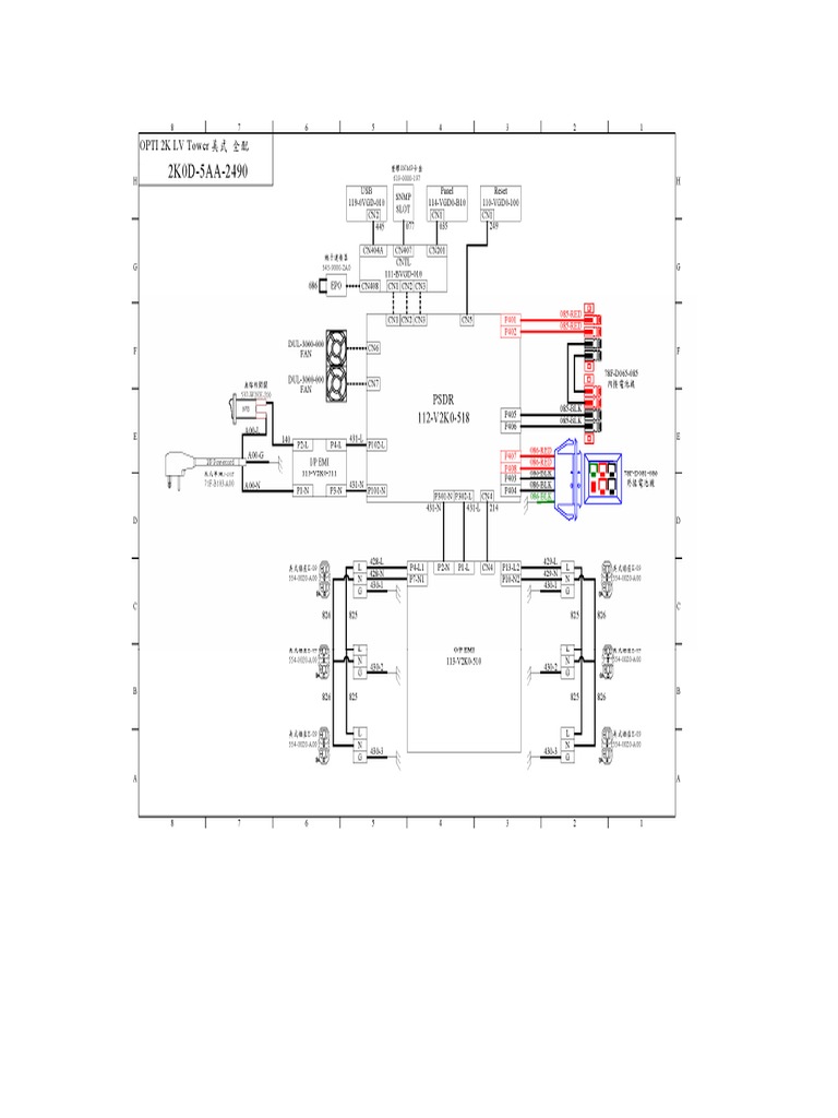 DS2000B 120V Wiring Diagram PDF | PDF