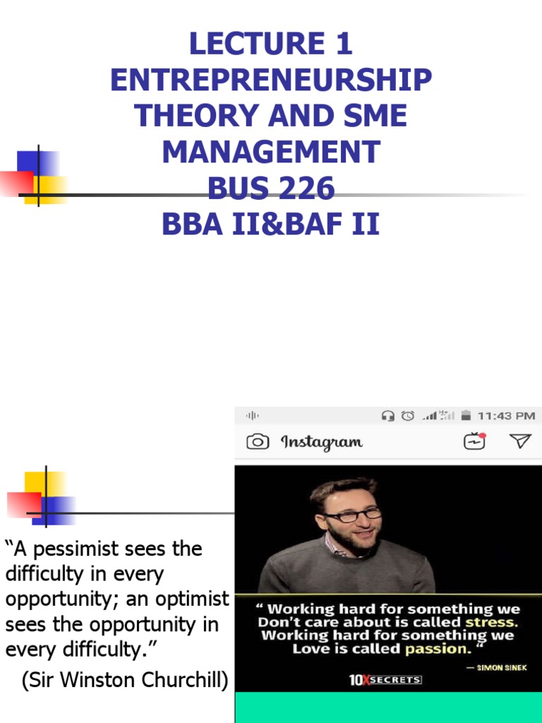 1 INTRO TO ENTREPRE Chapter 01 | PDF | Entrepreneurship | Self Esteem