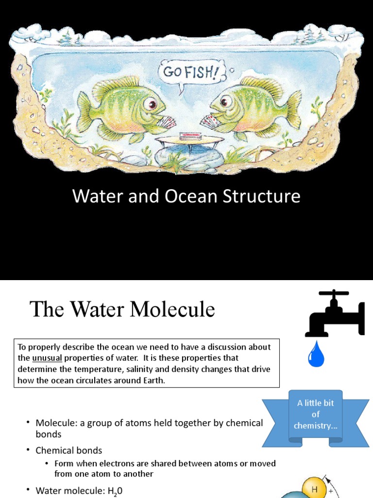 Water's Unique Properties and Ocean Impact | PDF | Properties Of Water ...