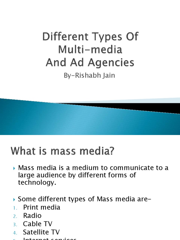 Differenttypesof 160711183225 PDF | PDF | Mass Media | Promotion And ...