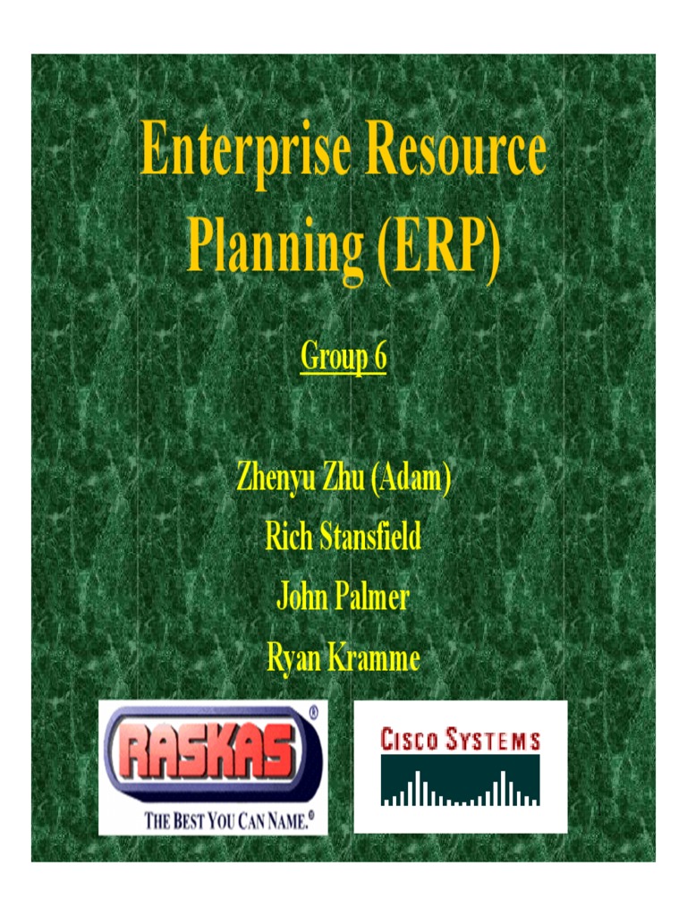 A Case Study in Failed ERP Implementation: Raskas Foods, Inc. | PDF | Enterprise Resource ...