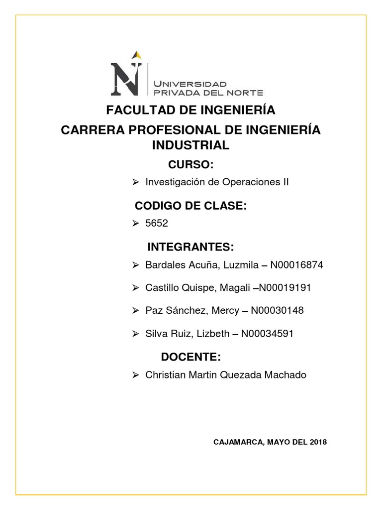 Invope Final PDF | PDF | Programación dinámica | Simulación