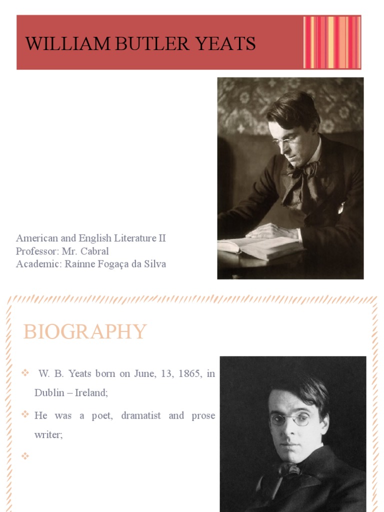 William Butler Yeats: A Biography | PDF