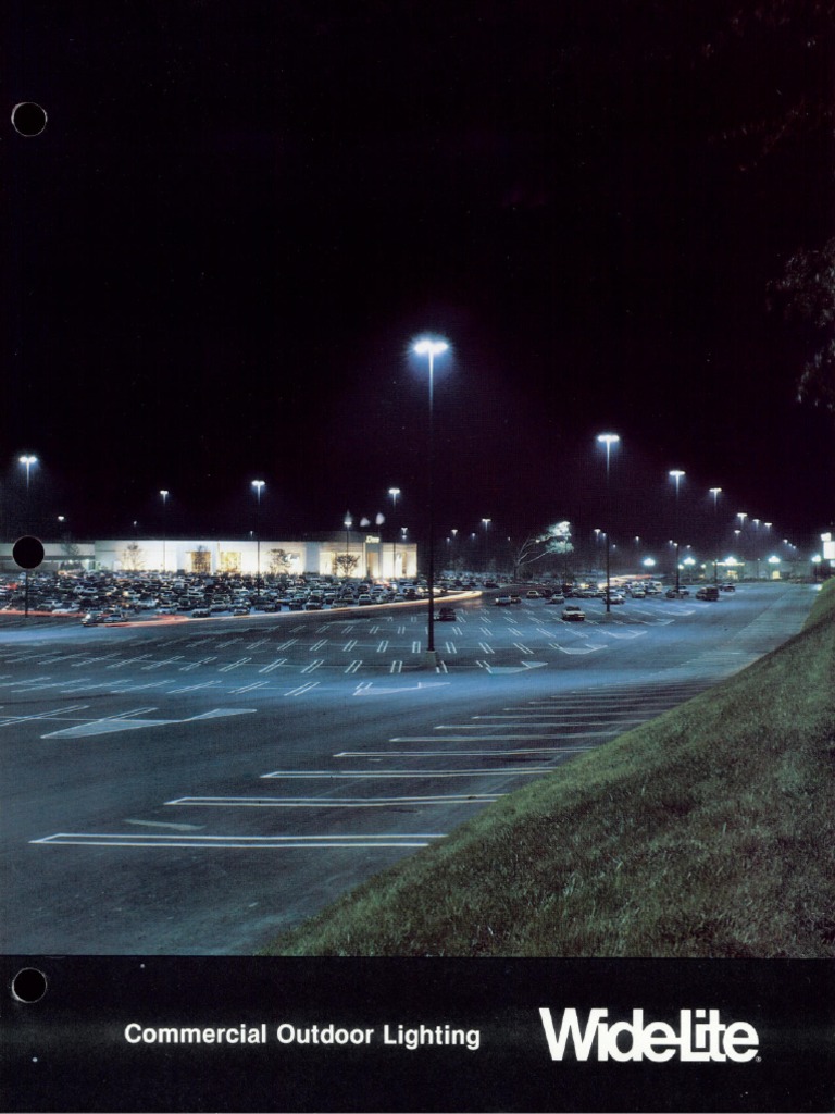 Wide-Lite Commercial Outdoor Products 1979 | PDF