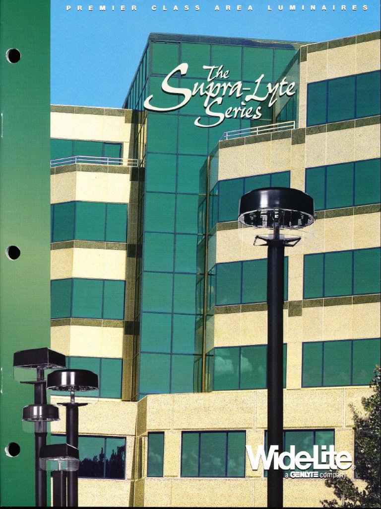 Wide-Lite Supra-Lyte Brochure 1996 | PDF | Lighting | Electrical Components