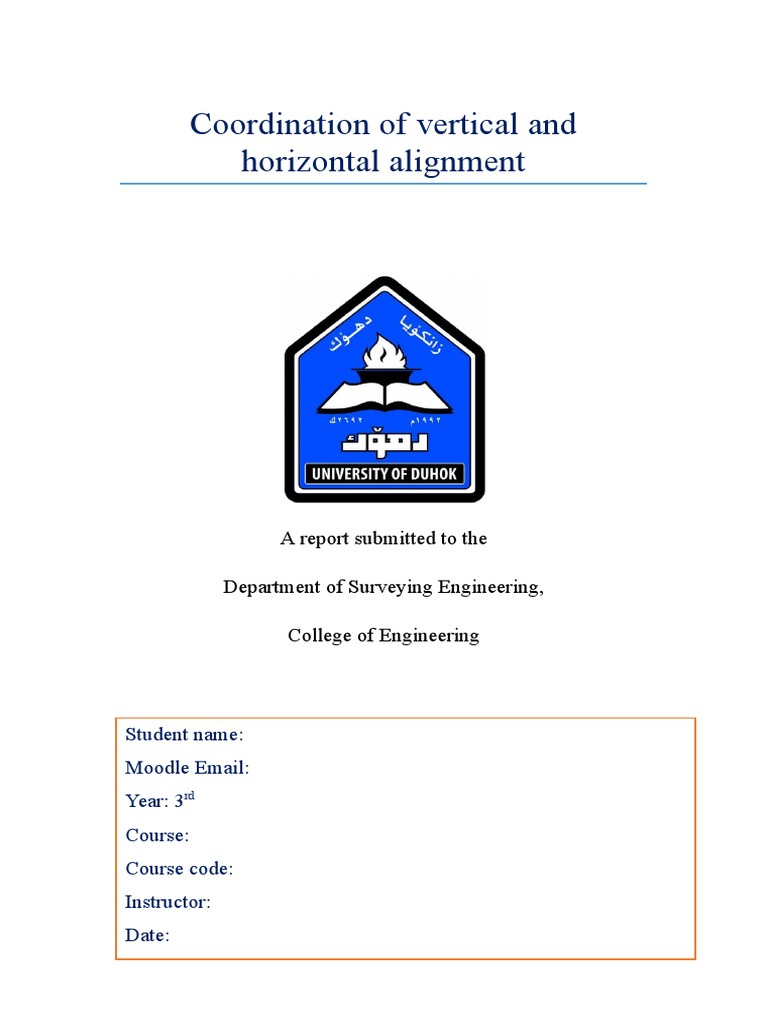 Coordination of Vertical and Horizontal Alignment | PDF | Transport ...