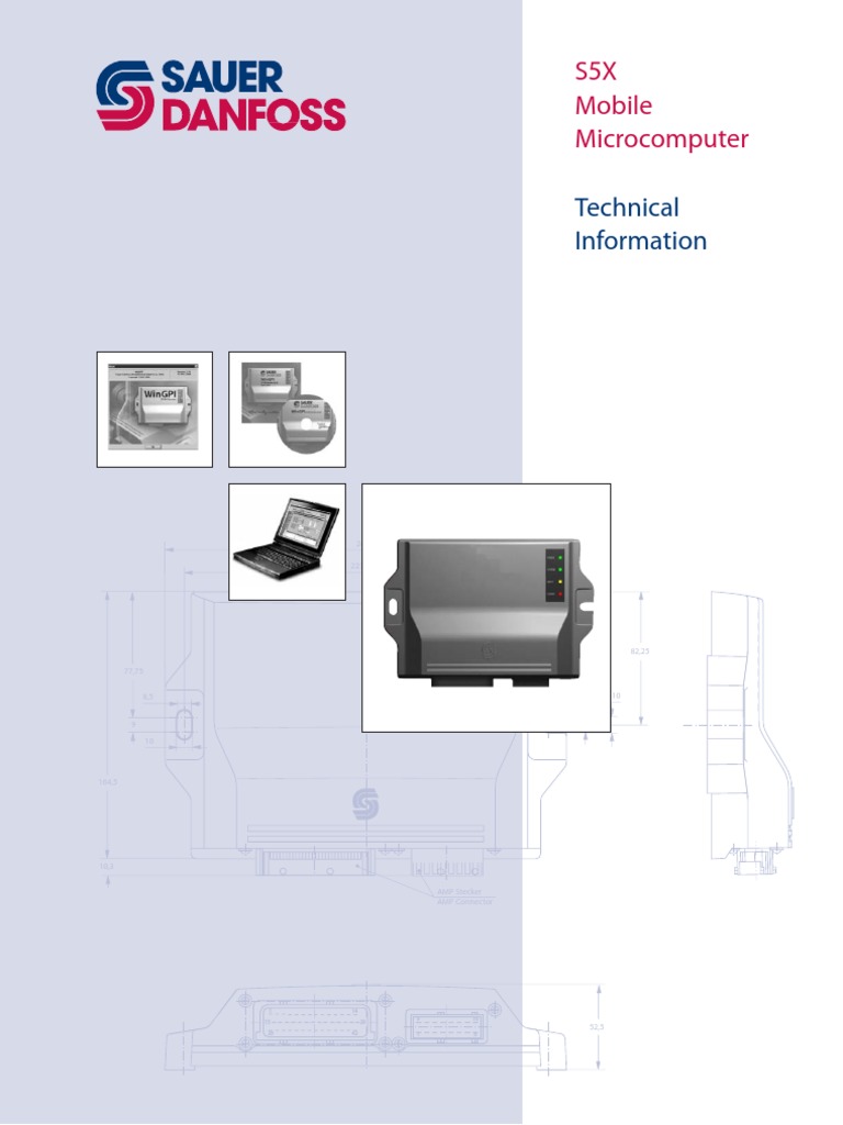 Modulo Sauer Danfoss S5X | PDF | Amplifier | Input/Output