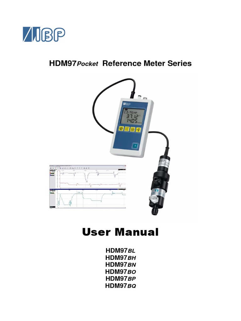 User Manual: HDM97 Reference Meter Series | PDF | Implied Warranty | Electrical Connector
