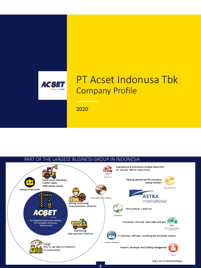 PT Acset Indonusa TBK - Concrete & Semi Top Down Method PDF | PDF | Fly ...