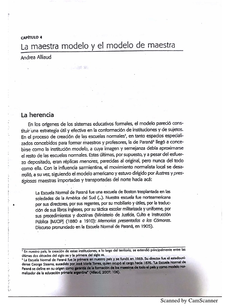 La Maestra Modelo y El Modelo de Maestra | PDF