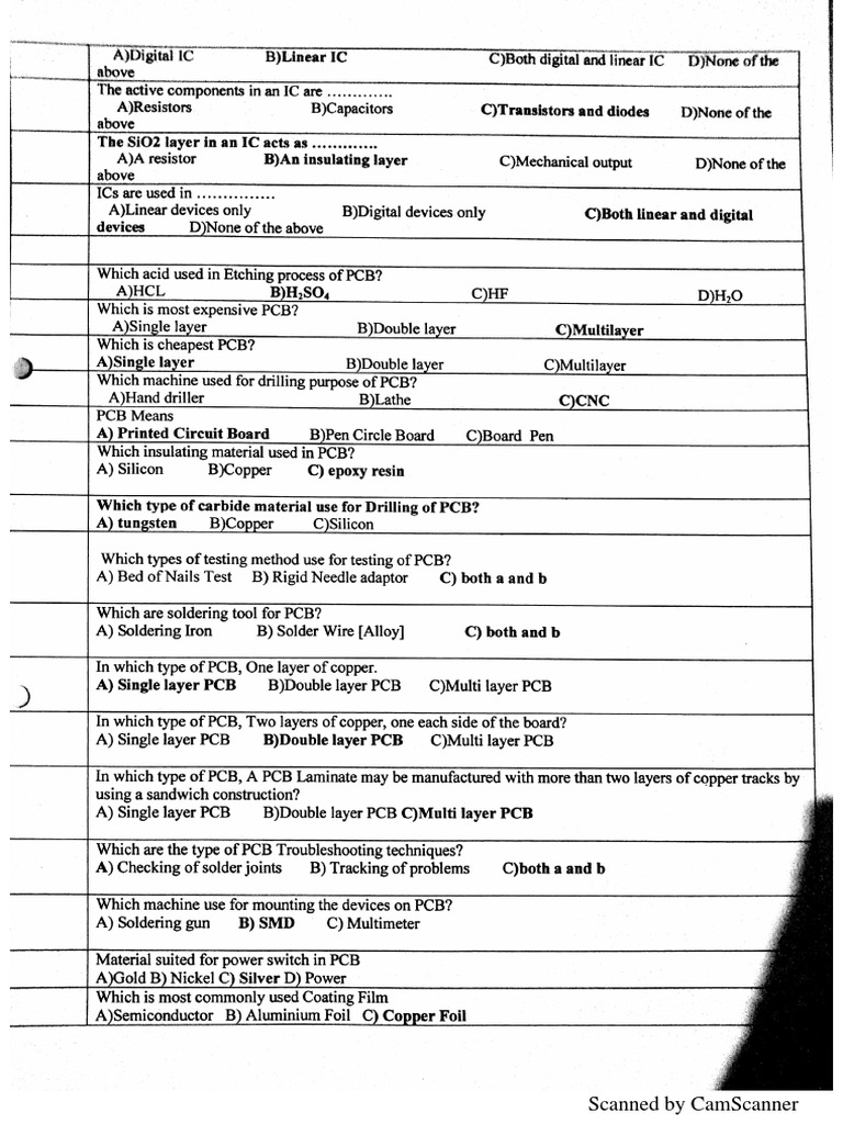 PCB Objectives | PDF