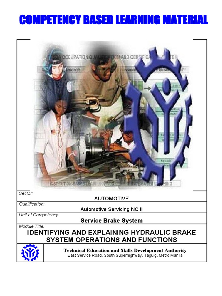 Identifying - Explaining Brake System Functions | PDF | Anti Lock ...