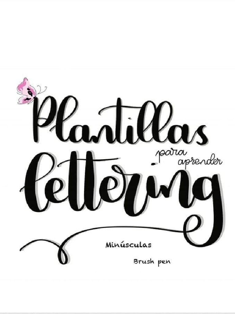 Plantillas para Aprender Lettering | PDF