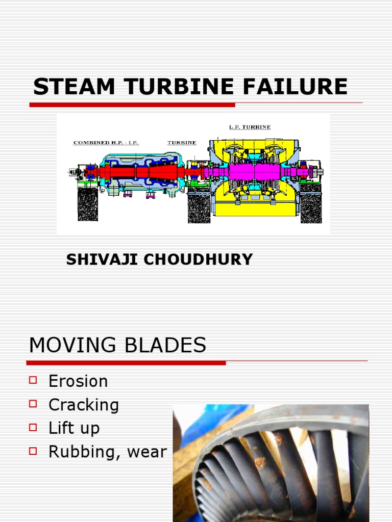 Steam Turbine Component Issues | PDF