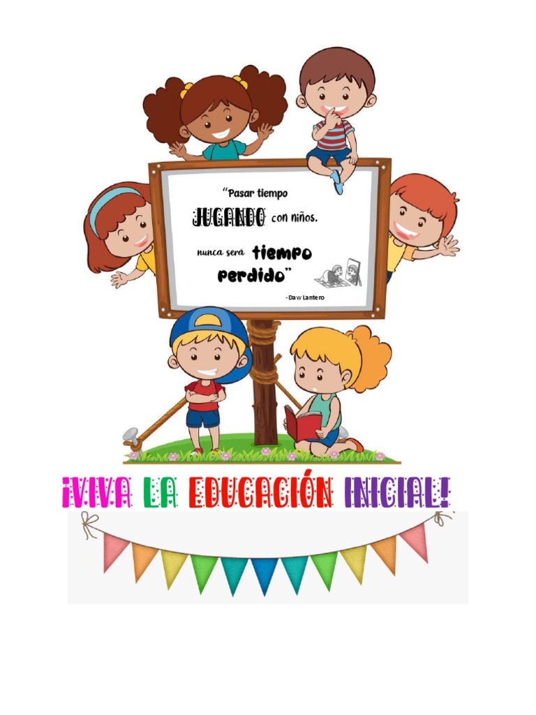 Semana de La Educación Inicial | PDF | Papel