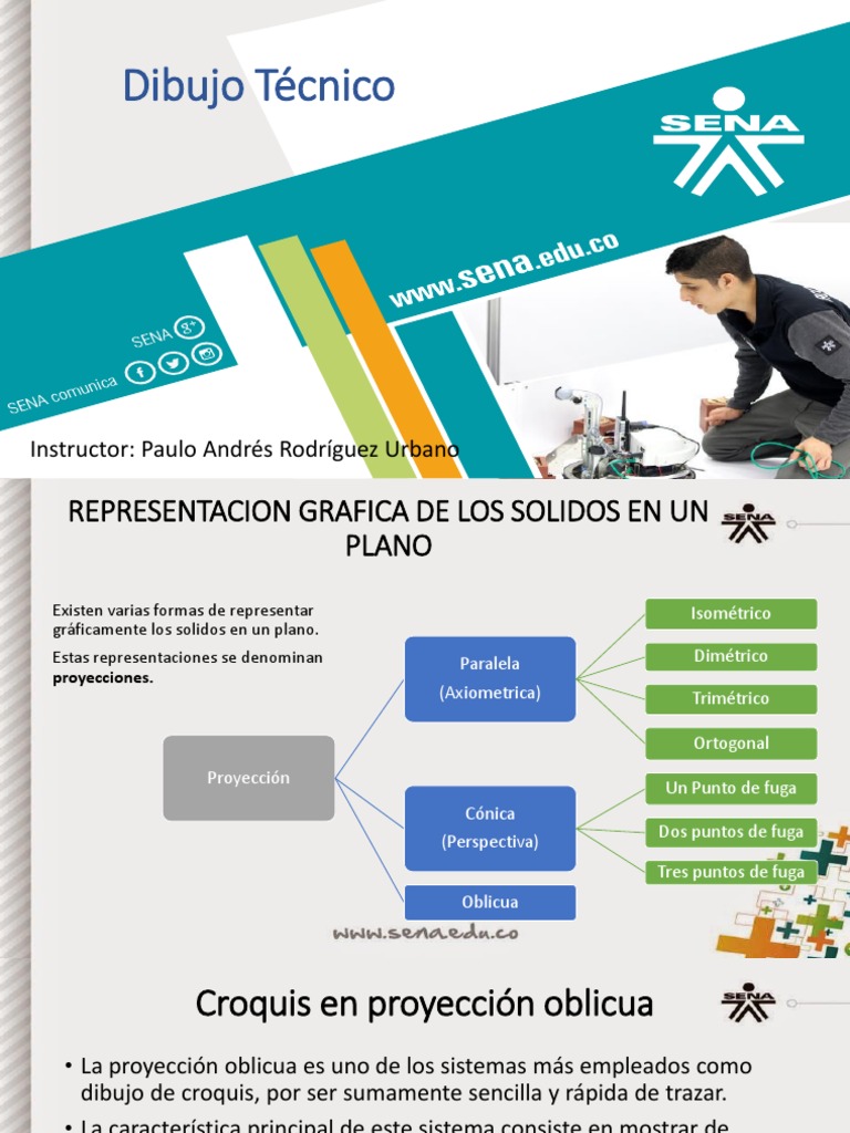 Dibujo Técnico Proyecciones Isometricas | PDF | Perspectiva (Gráfica ...
