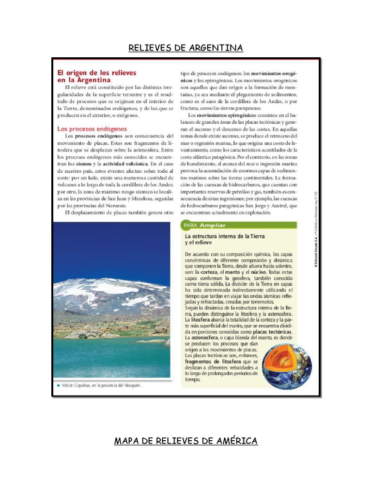 Relieves de Argentina | PDF