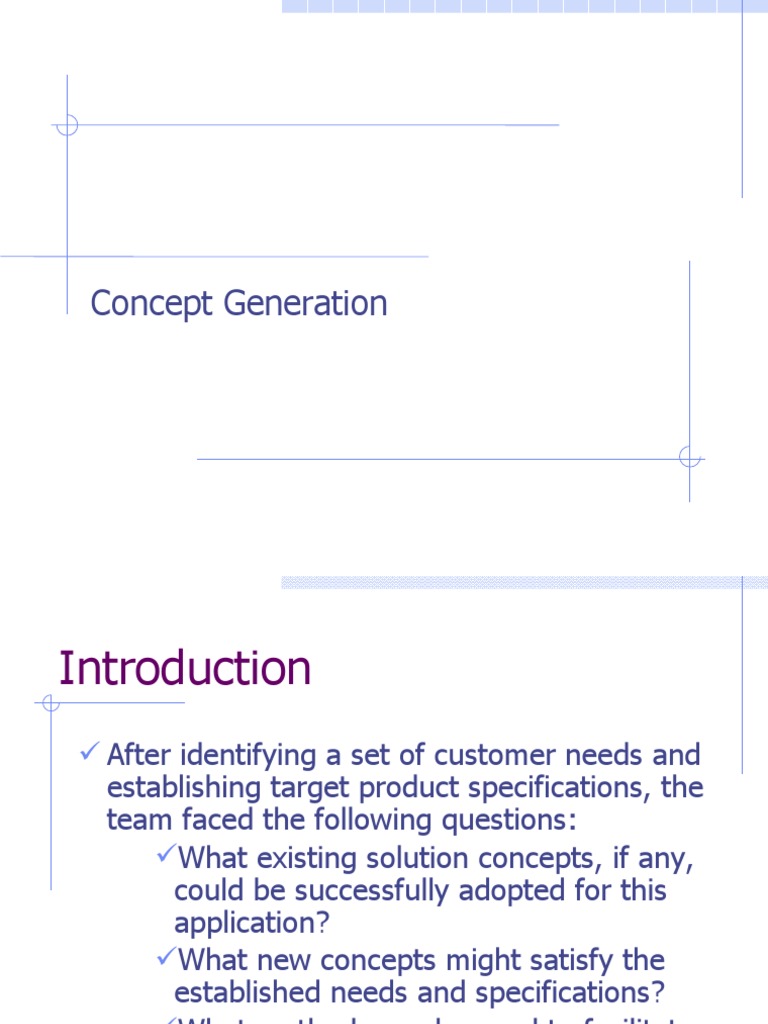 Five-Step Concept Generation Process | PDF | Cognition | Cognitive Science
