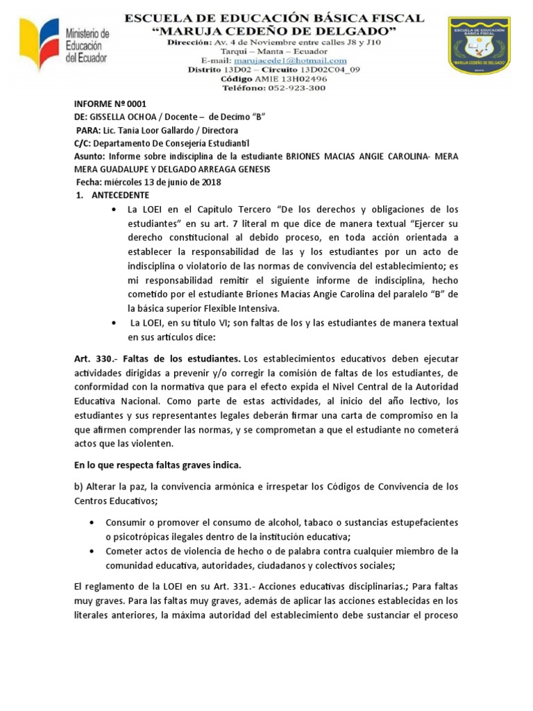 Informe Dece | PDF | Bienestar | Medicina