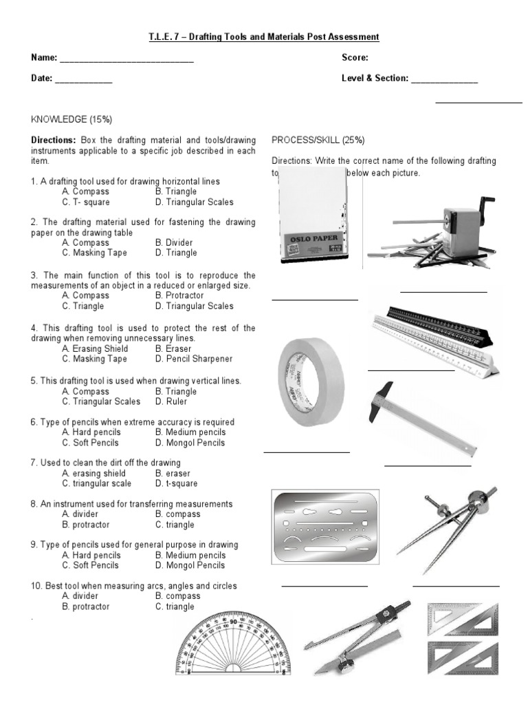 Technical Drawing Tools T Square