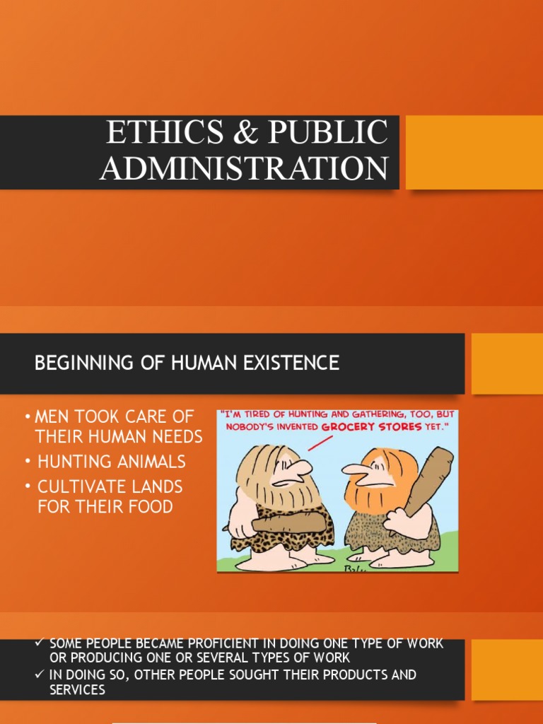 Ethics & Public Administration | PDF | Id | Morality