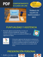 Reglas para Las Clases Virtuales | PDF