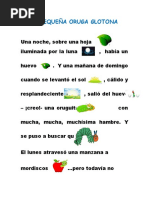 La Oruga Muy Hambrienta | PDF