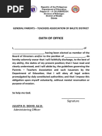 4PS DSWD Cert of Enrollment Form | PDF