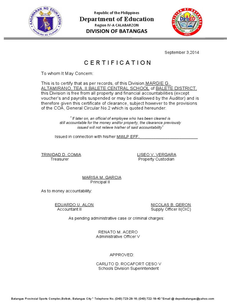 Pre-Observation Conference Form for Teacher Margie G. Altamirano of ...