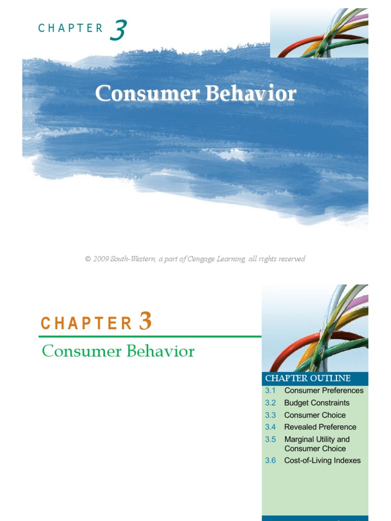 Consumer Behavior PDF | Download Free PDF | Utility | Consumer Price Index
