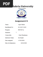 Unit 9 Spreadsheet Development Assignment 1 - Luke Jackson | PDF | Spreadsheet | Databases