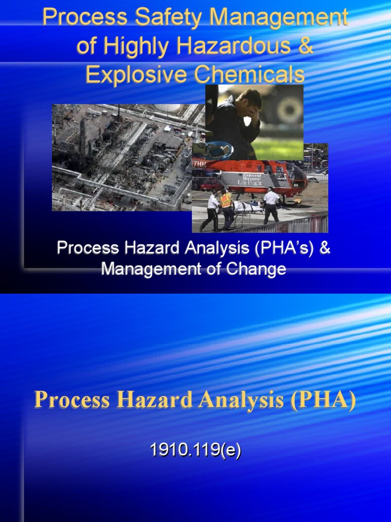 Process Hazard Analysis (PHA's) & Management of Change | PDF | Hazards | Risk Management