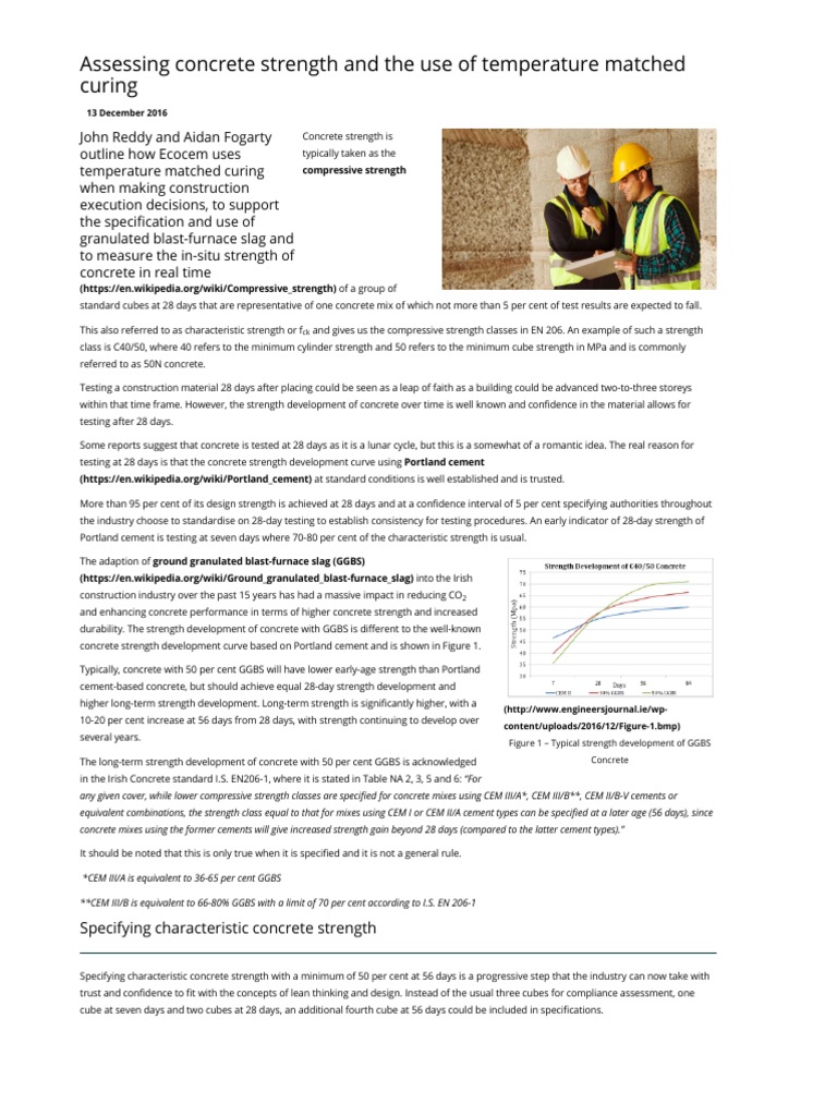 Temperature Matched Curing | PDF | Concrete | Building Engineering