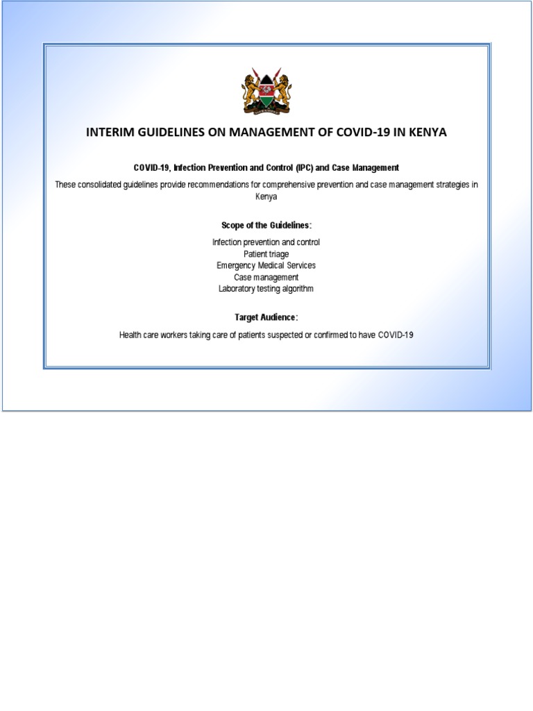 Case Management Protocol | PDF | Infection Control | Infection