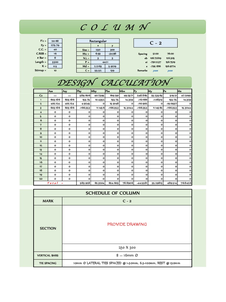 Column Check 3 | PDF