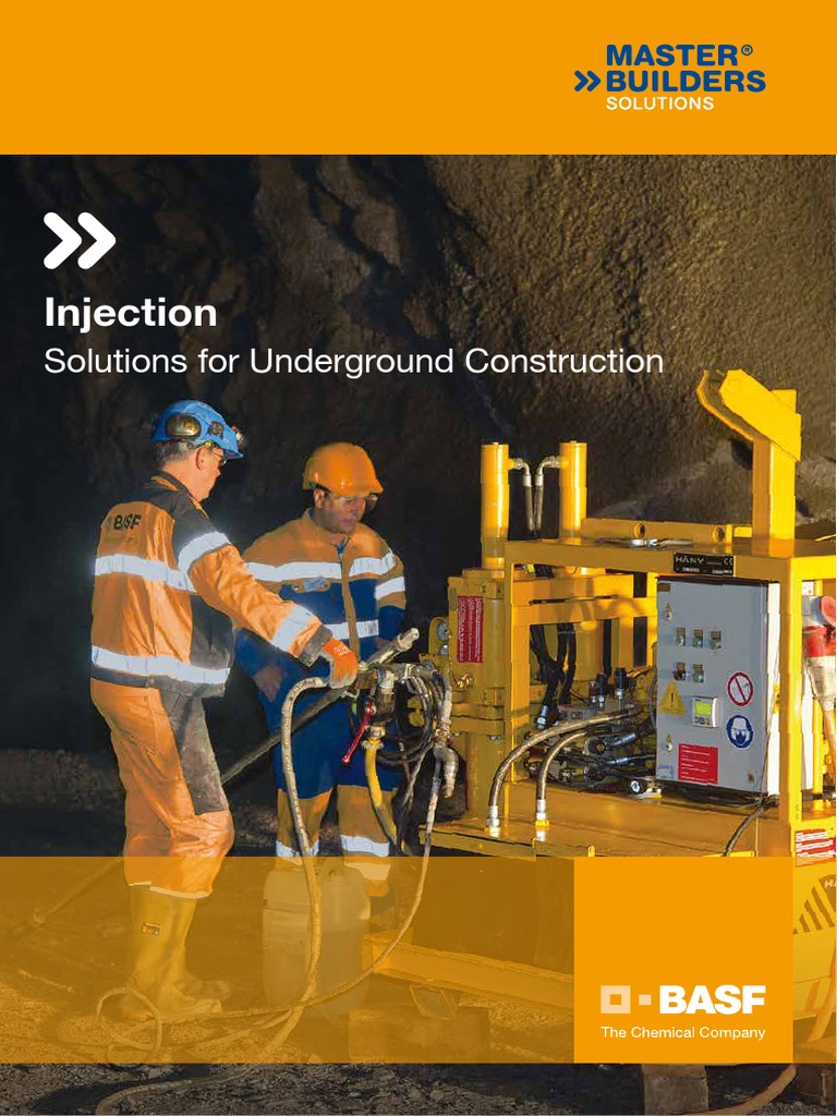 Injection Brochure | PDF | Silicon Dioxide | Concrete