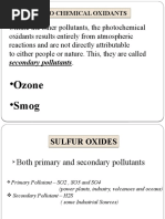Graphic Organizer Air Pollution | PDF