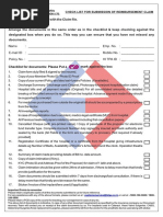 Detailed MRC Check List | PDF | Invoice | Physical Therapy