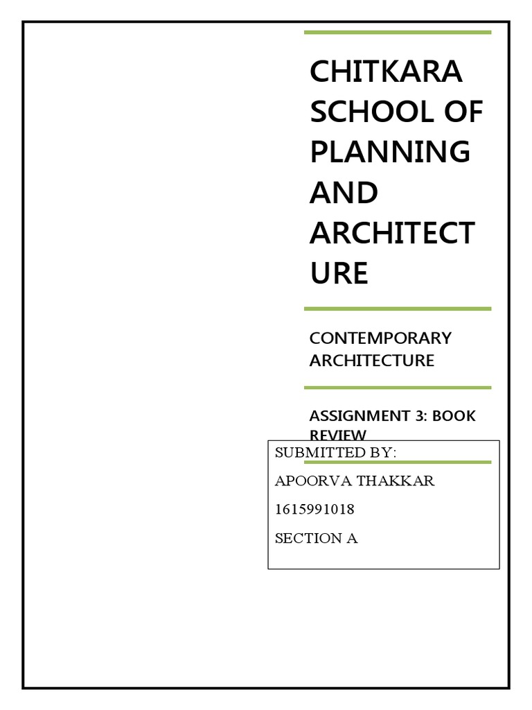Apoorva 1615991033 Book Review | PDF | Cognition | Psychology
