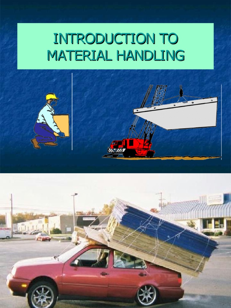 Introduction To Material Handling | Download Free PDF | Forklift | Rope