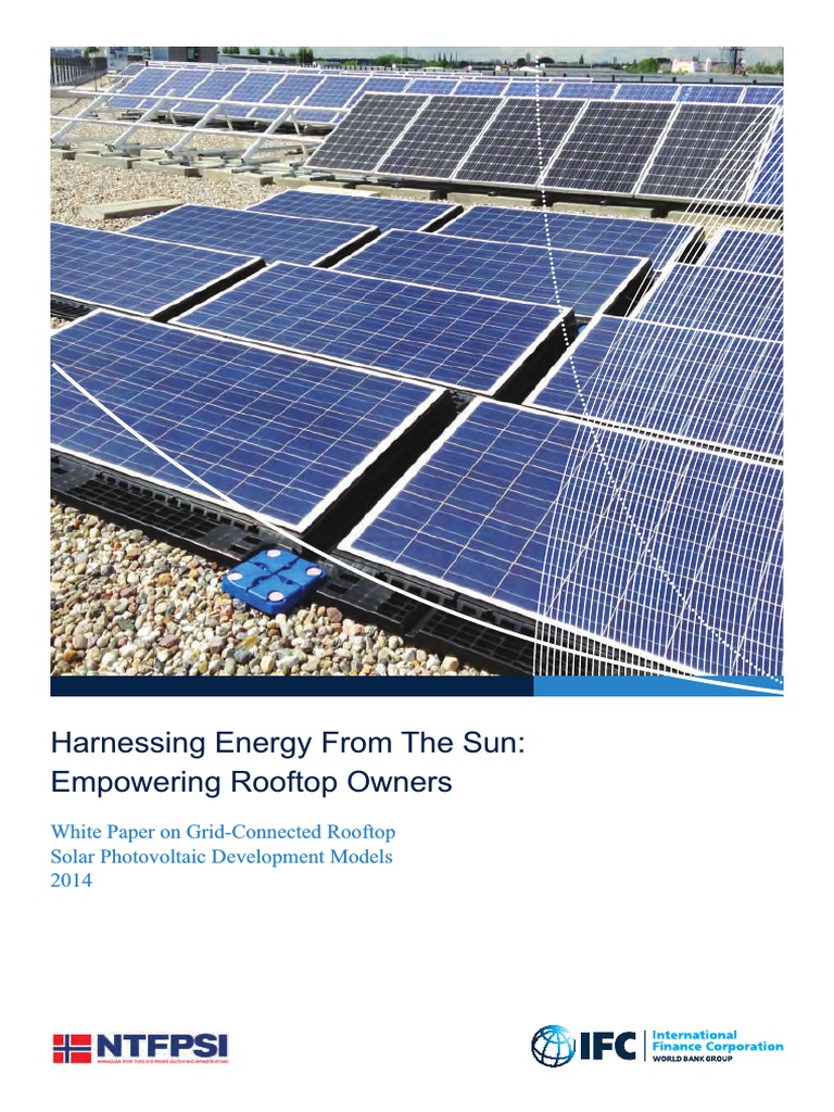IFC Harnessing+Energy+From+The+Sun - Final | Download Free PDF | Solar ...