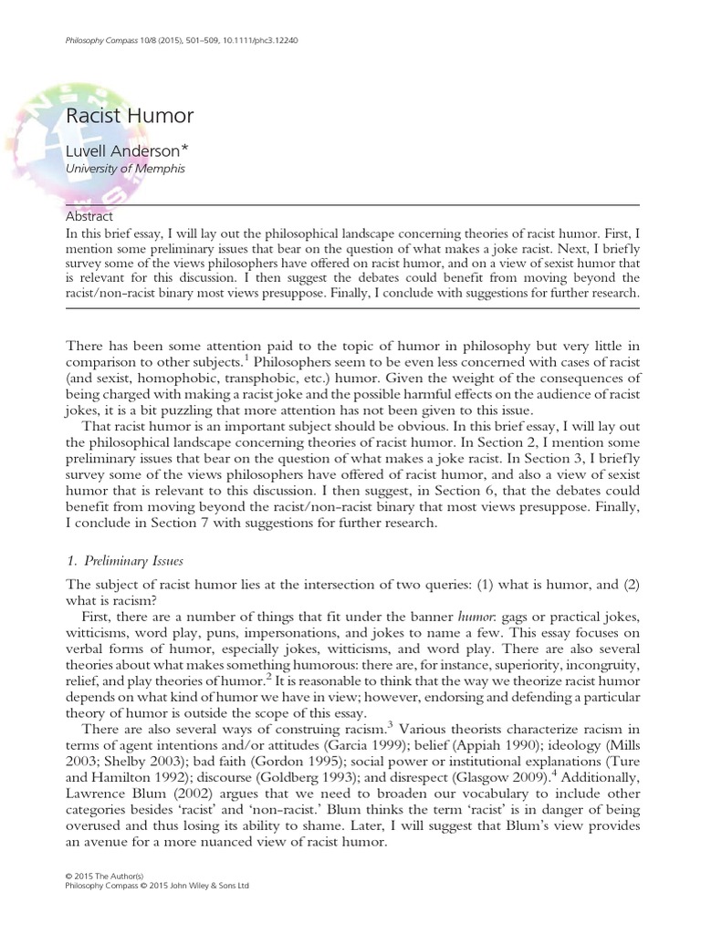 Philosophy Compass Volume 10 Issue 8 2015 (Doi 10.1111 - phc3.12240 ...