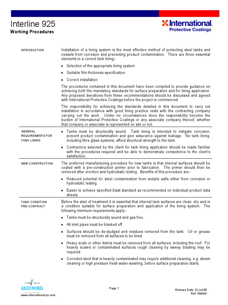 Interline 925+wp+eng PDF | PDF | Ventilation (Architecture) | Abrasive