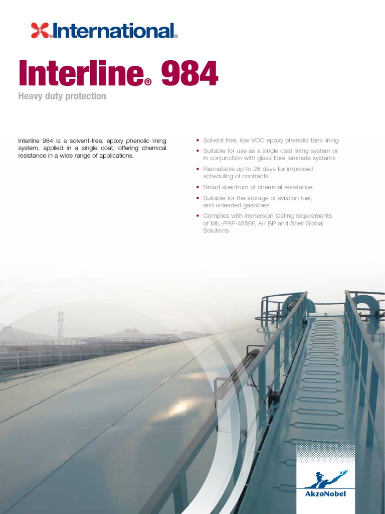 Interline 984+br+eng PDF | PDF | Epoxy | Fiberglass