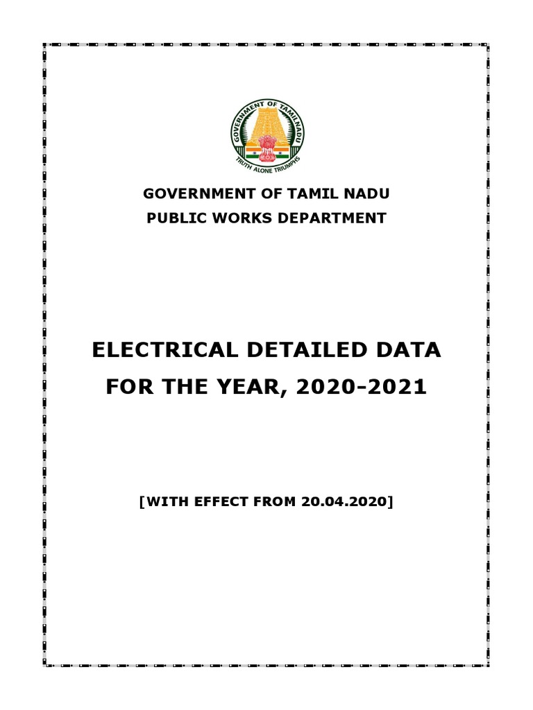 Electrical Sd-2020-2021-Final | PDF | Electrical Wiring | Ac Power ...