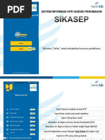 Panduan Lengkap Aplikasi SiKasep | PDF