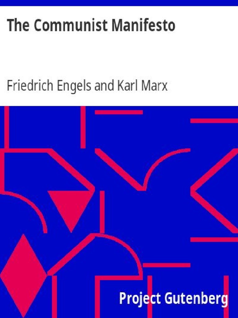 The Communist Manifesto PDF | PDF | Bourgeoisie | Communism